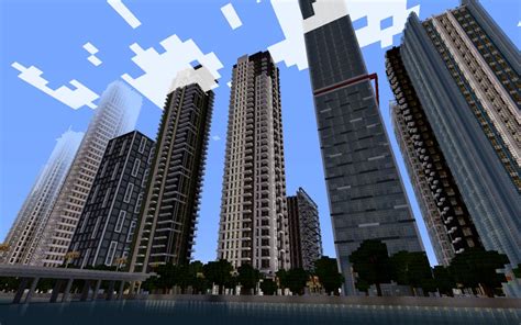 Riverport A New Modern City Project Work In Progress Minecraft Map