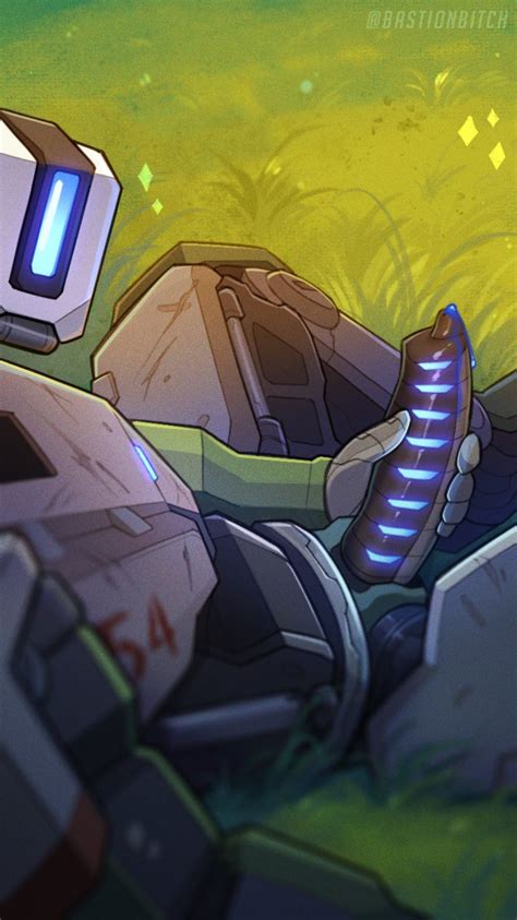 Rule 34 Bastion Overwatch Erection Male Male Masturbation Male Only