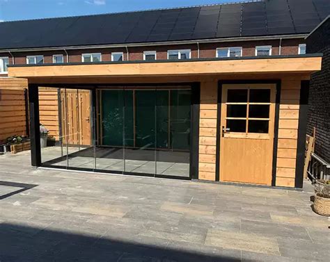 Houten Wand Overkapping Elegant En Stijlvol Brink Gardenbuildings