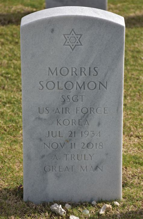 Morris Solomon 1934 2018 Find A Grave Memorial
