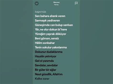 Buray ‘mecnun Şarki SÖzlerİ Buray Mecnun Sevdalarsevdalar şarkı