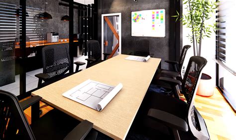 Engineering Office Interior Design On Behance