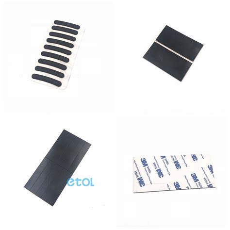 Sticky Silicone Rubber Pad Anti Slip Rubber Bumper Etol