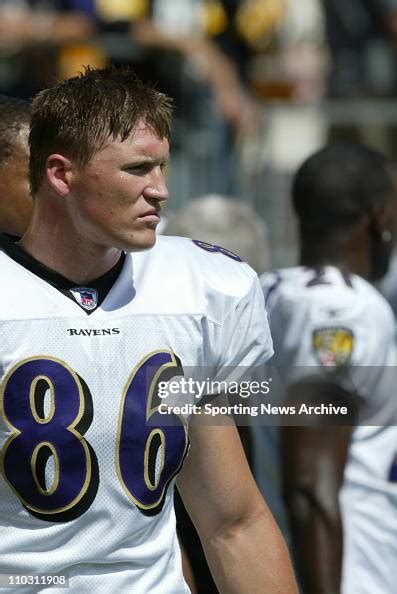 Todd Heap Of The Baltimore Ravens During The Ravens 34 15 Loss To The