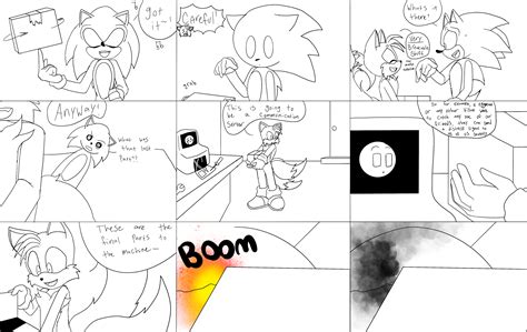 Workshop Accident Part 2 Sonic Mini Comic By Theawkwardg1rl On Deviantart