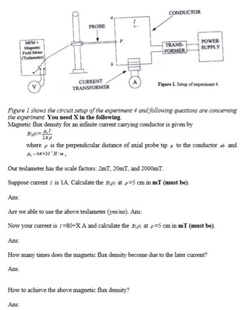 Solved Figure Shows The Circuit Setup Of The Experiment Chegg