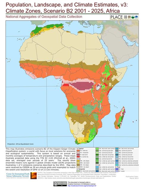 Climate Map Of Africa
