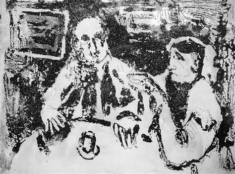 Piet Wiegman Ii In Het Cafe Ets 1976 Verkocht Kunstveiling Nl