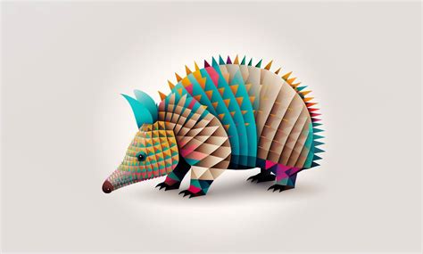Cute Armadillo Kawaii Clipart Graphic By Poster Boutique · Creative Fabrica
