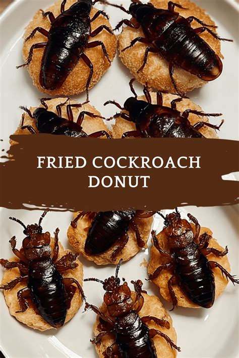 Fried Cockroach Donut Boston Cream Recipe With Pictures