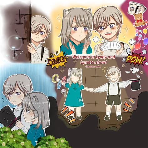 Genshin Lyney And Lynette By Memogaka On Deviantart