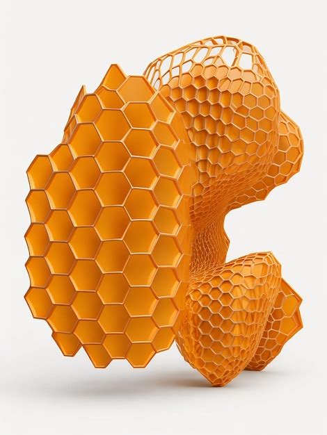 3d Honeycomb Drawing
