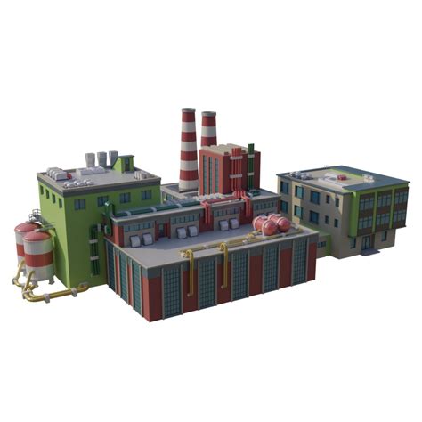 3d Factory Asset Turbosquid 1565305