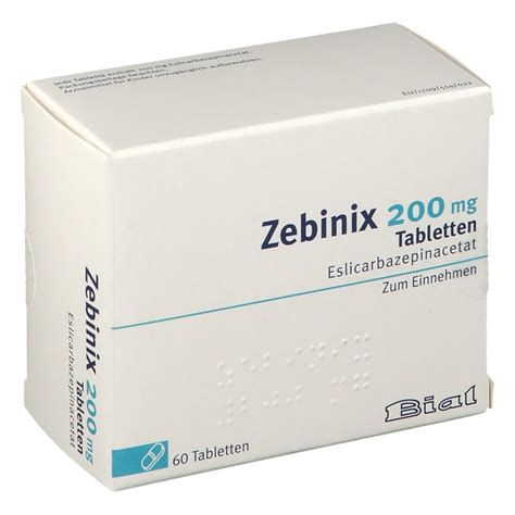 Zebinix 200 Mg 60 St Mit Dem E Rezept Kaufen Shop Apotheke
