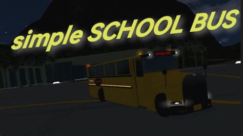 Simpleplanes Simple School Bus