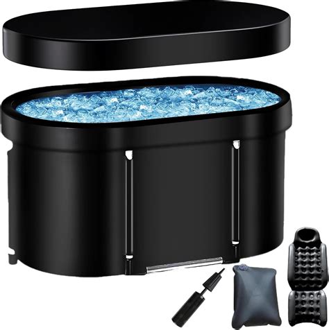 Upgrade Xl 129 Gal Multiple Layered Portable Outdoor Cold Plunge Tub