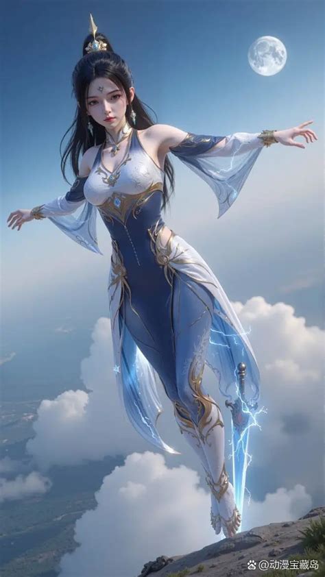 俊俏少女ai降临！剑眉星目间尽动漫宝藏岛的动态 花瓣网