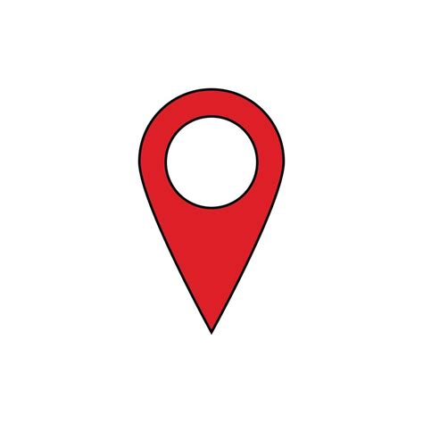 Icono De Ubicación Vectorial Marcador De Lugar De Pin De Mapa Moderno