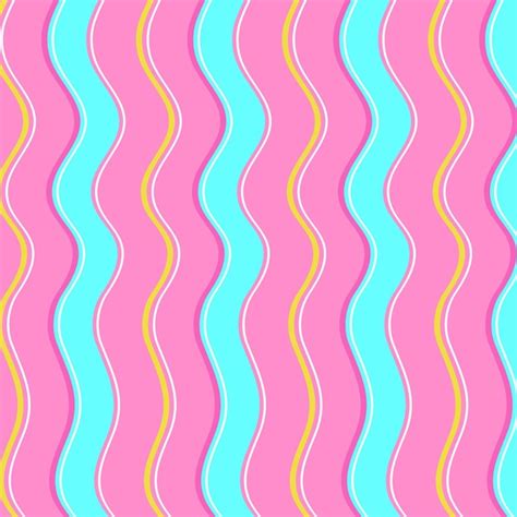 Premium Vector Cute Pattern Background Waves Vector