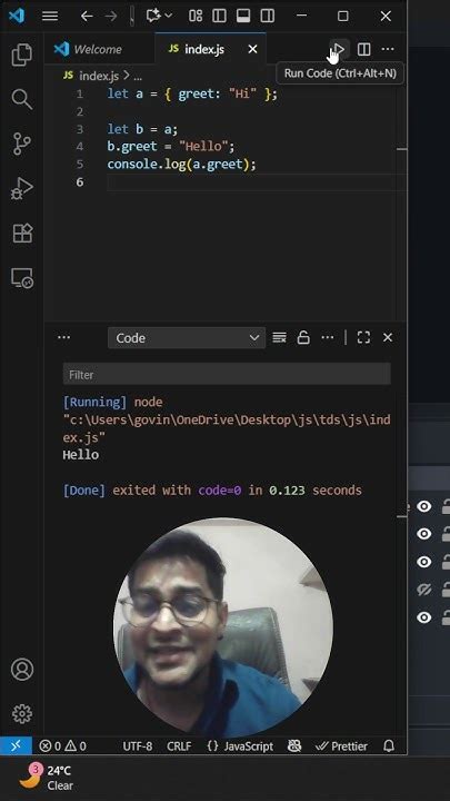 Javascript Object Reference Explained In Seconds Js Interview
