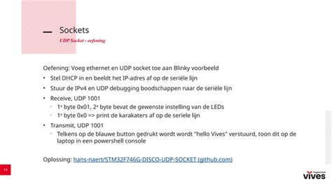 Explenation About Sockets With Stm32pptx