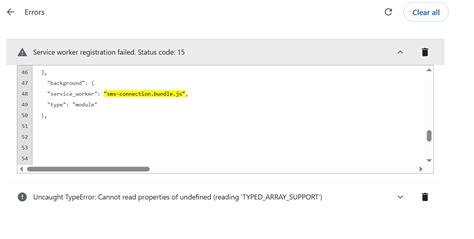 Error While Migrating To Manifest V3 From V2 It Is Showing Error Cannot Read Properties Of