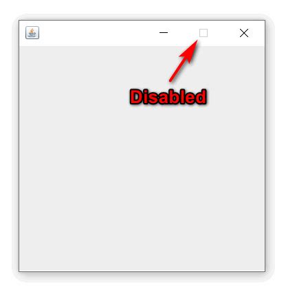 How To Fix The Size Of JFrame In Java StackHowTo
