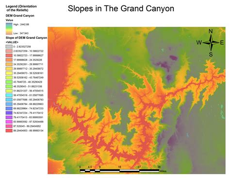 Gis From Introduction To Advanced Tools Of Arcgis 6 Week 7 Lab 6 The Digital Elevation