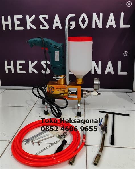Mesin Injeksi Pu Epoxy Alat Injeksi Beton Grouting Machine Epoxy New