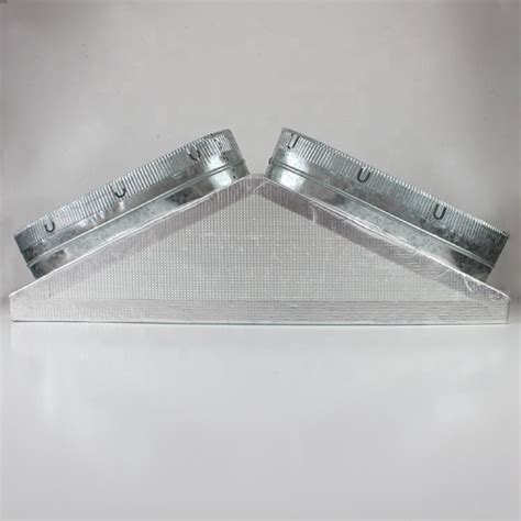 การระบายอากาศ Hvac เหล็กแอร์ Plenum Transition V กล่อง คุณภาพสูง การ