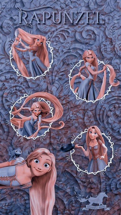 Wallpaper Png • Rapunzel Cute Disney Wallpaper Disney Collage Pink Wallpaper Anime