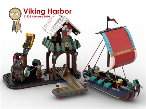 Lego Moc Viking Harbor 31132 Alternate Build By Macharius