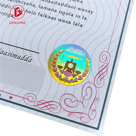 The Ultimate Guide To Certificate Paper Selection