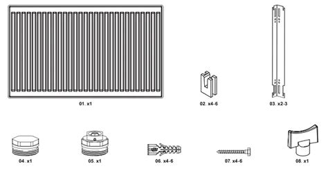 Screwfix 2744btu Double Panel Plus Single Convector Radiator 500 X 700mm White Instruction Manual