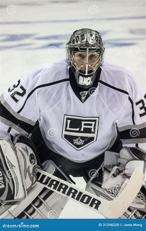 Jonathan Quick Fotografia Stock Editoriale Immagine Di Maglia 31248228