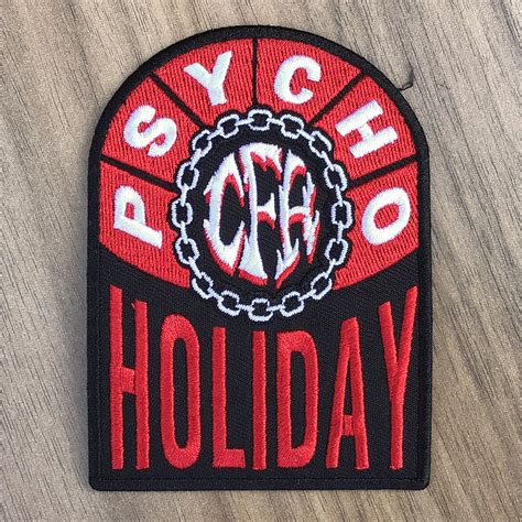 Pantera Psycho Holiday Embroidered Patch Todestrieb