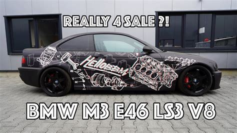 There´s No Better Engine Sound Like In This Bmw M3 E46 Ls3 V8 Swap Hellokercel Youtube