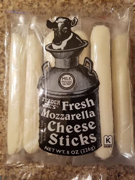 Trader Joes Fresh Mozzarella Sticks Review