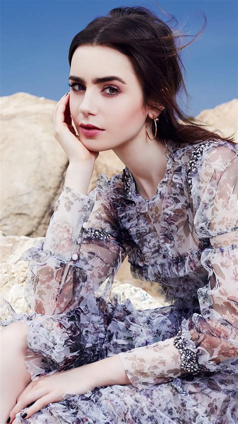 Lily Collins Photoshoot 4k 954a Wallpaper 4k Pc