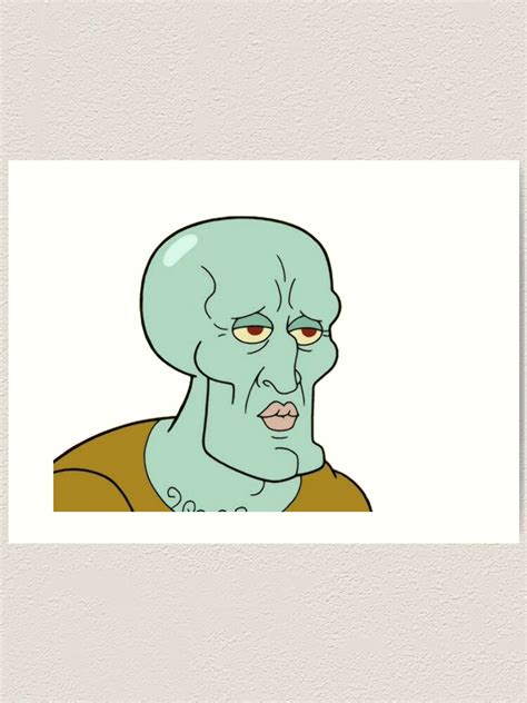 Meme De Calamardo Guapo Calamardo Guapo Xd