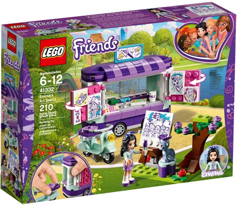 Lego Friends Sets 41332 Emmas Art Stand New