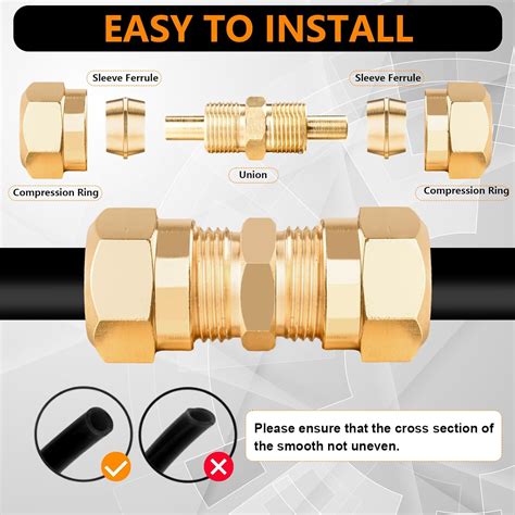 Anriwt 85pcs Dot Air Brake Line Fittings14 18 38 India Ubuy