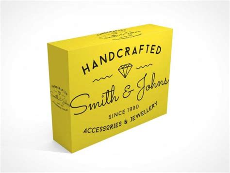 Free Rectangular Box Product Packaging Mockup Ocean Mockups