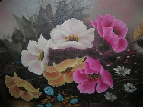 Spring Flowers Oil Painting I Did Of Some Spring Flowers Fishin