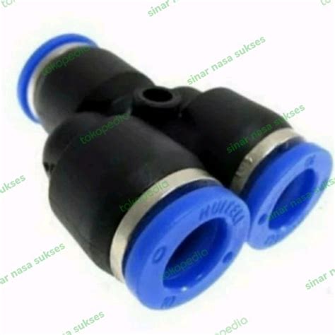 Jual Fitting Pneumatic Tipe Y Py10 Ukuran 10x10x10 Jakarta Barat Sinar Nasa Sukses Tokopedia