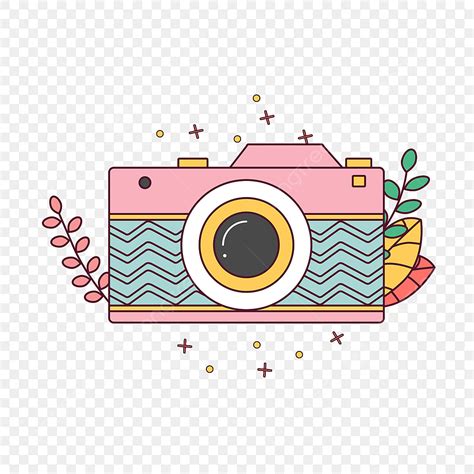 Cute Camera Icon Cute Camera Clipart Etsy