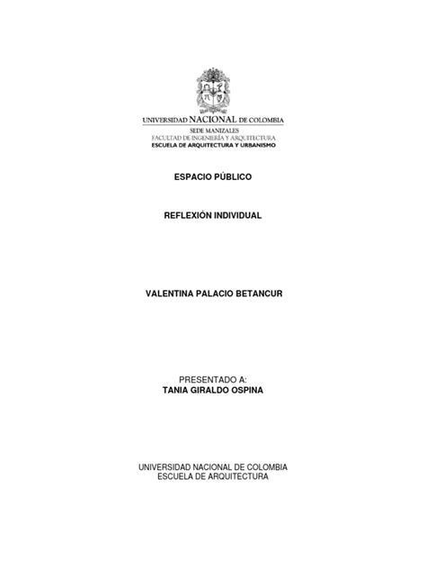 Reflexión Individual Pdf Evaluación