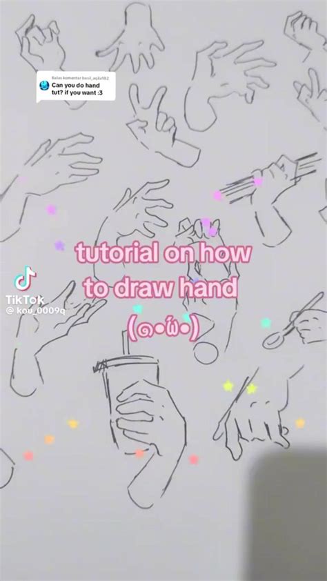 Tutorial On Hands Moe Part 3 In 2025 Sketches Tutorial Hand Art Drawing Art Tools Drawing