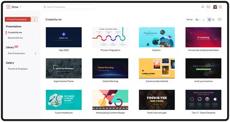 Working On Presentations Together Collaboration In Zoho Show Zoho Blog