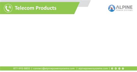 Alpine Power Systems Telecom Division On Linkedin Nationwide Telecom Solutions Alpine Power